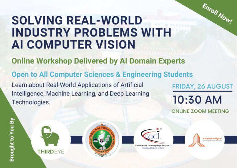 Workshop on AI Computer Vision — ThirdEye Data