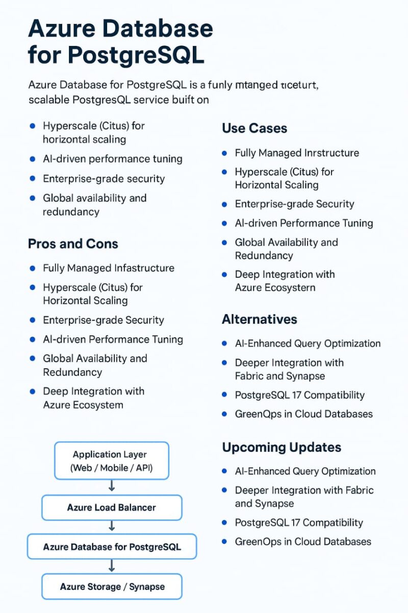 Azure Database for PostgreSQL: Managed SQL Service